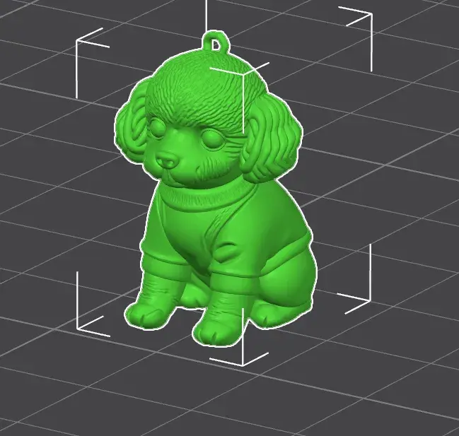 3D Printer Files | 3MF File | Toy Poodle 3D Keychain Model | STL & 3MF ...