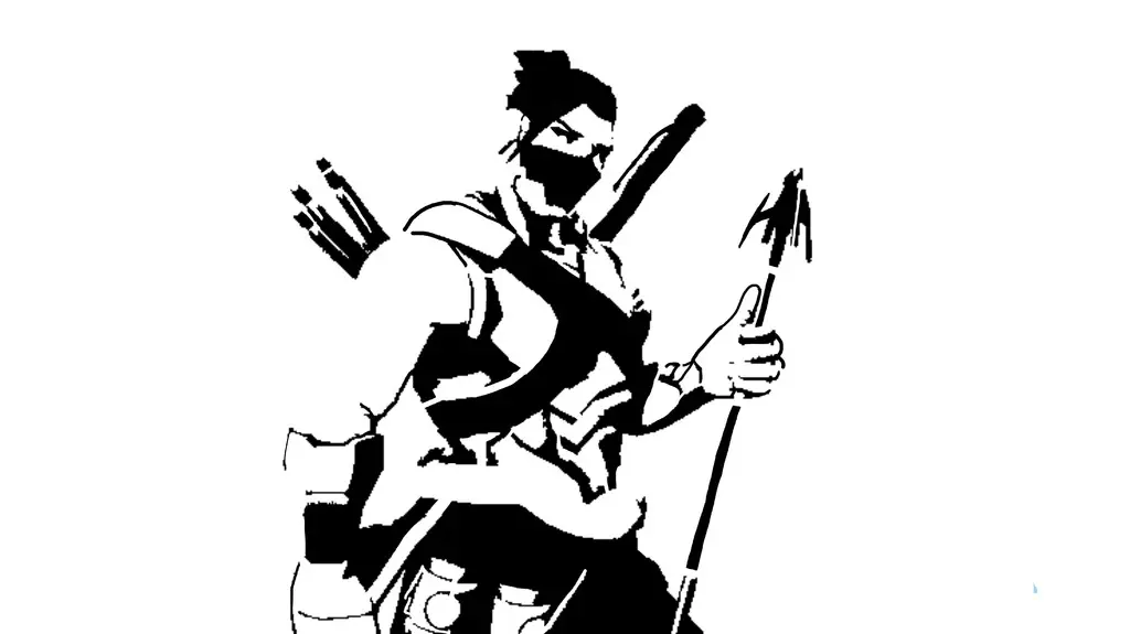 Free Characters & Creatures STL Download - Cyborg Hanzo Stencilby SMT_M 🦊