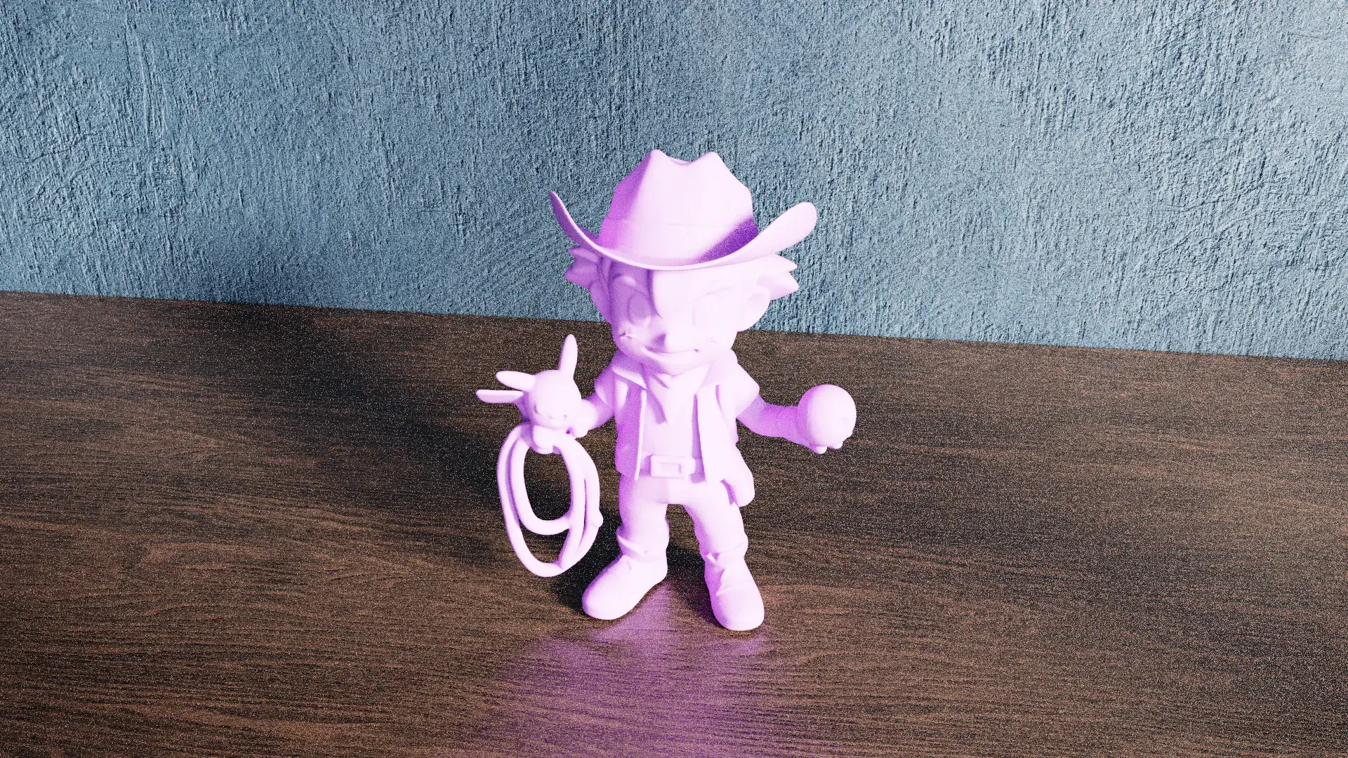 3D Printer Files | 3MF File | Cowboy Ash Ketchum | Creality Cloud