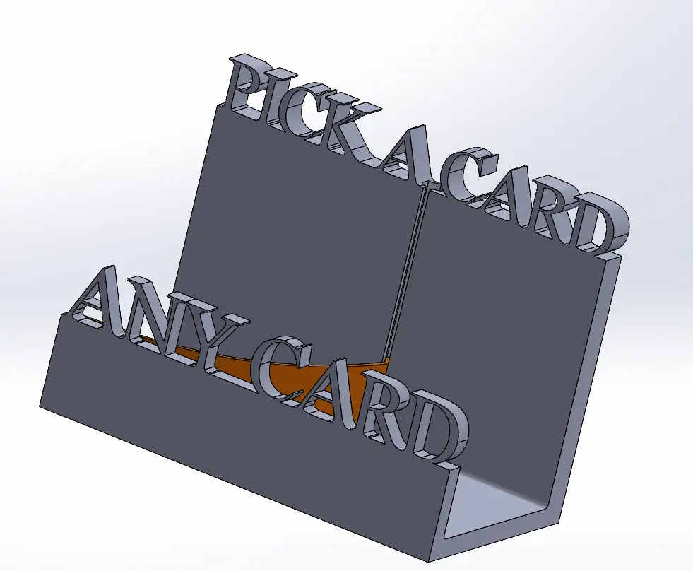 Pick a Card | 3D models download | Creality Cloud