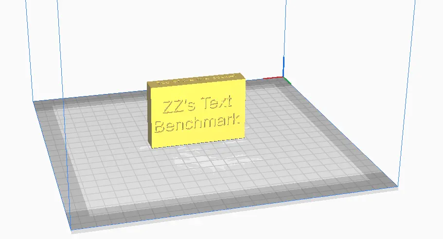 Free Test Models STL Download - Text benchmark! See how your printer ...