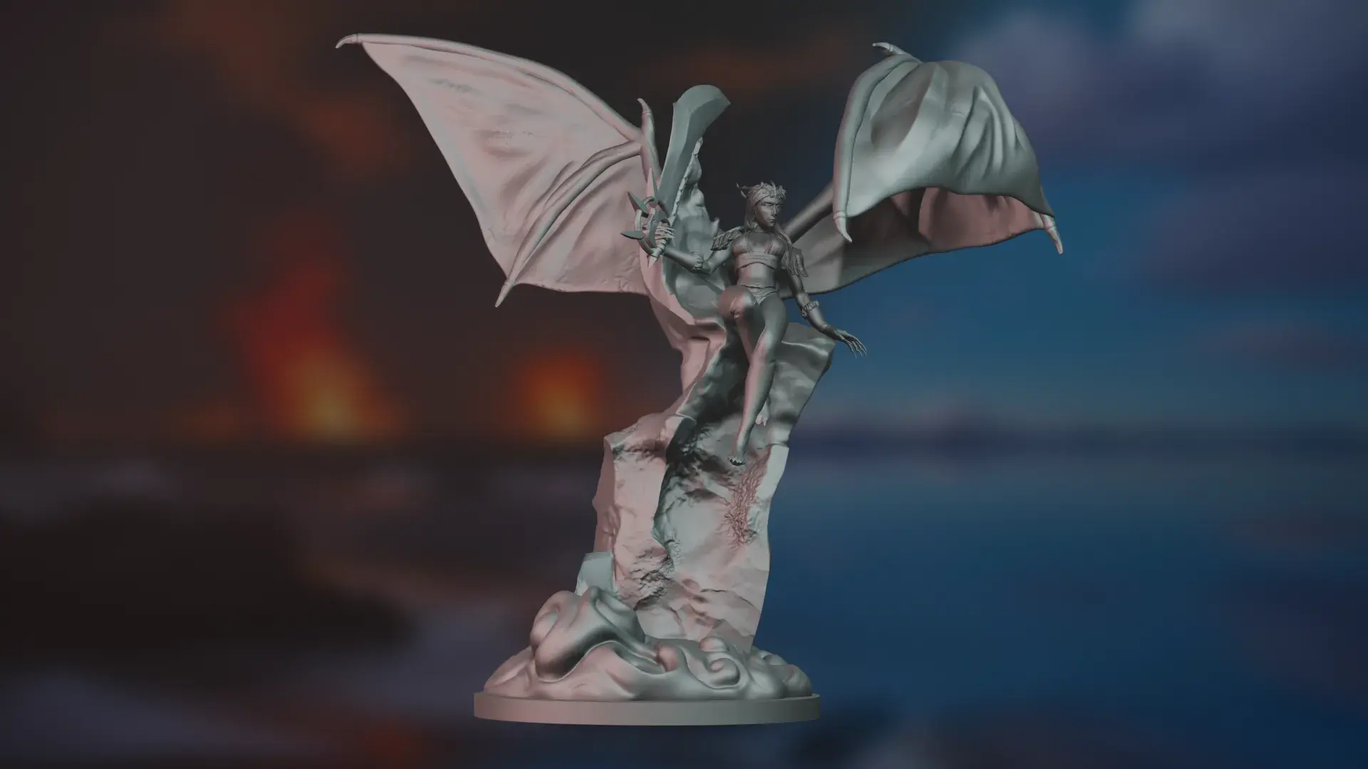 Game Props STL Download - Miniatures Heaven and Abyssby Abe Illustrations