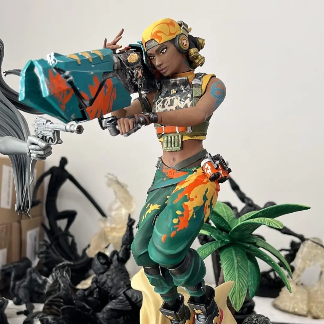 Characters & Creatures STL Download - Raze Valorant - Roninho Mega