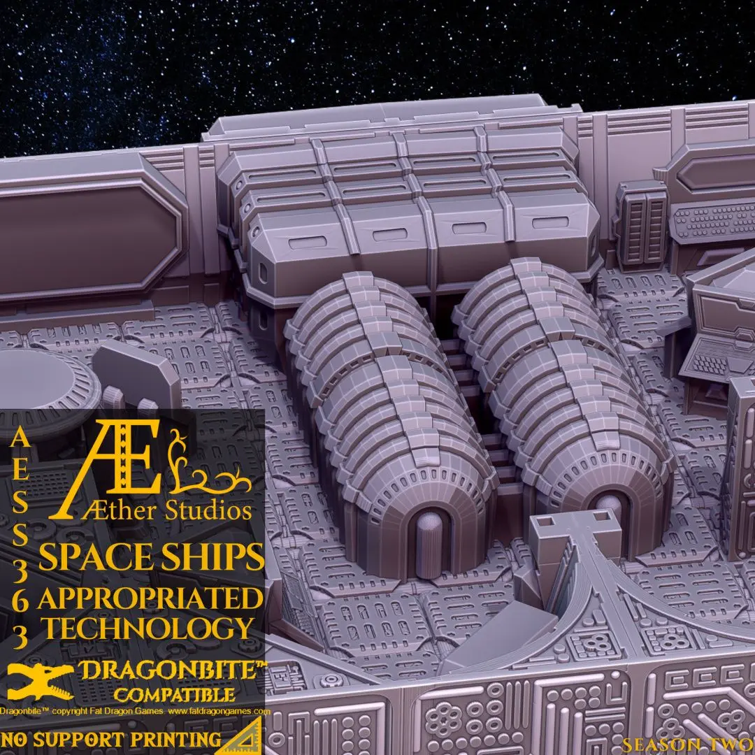 Other STL Download - AESS363 – Space Ships Appropriated Technologyby Aether Studios