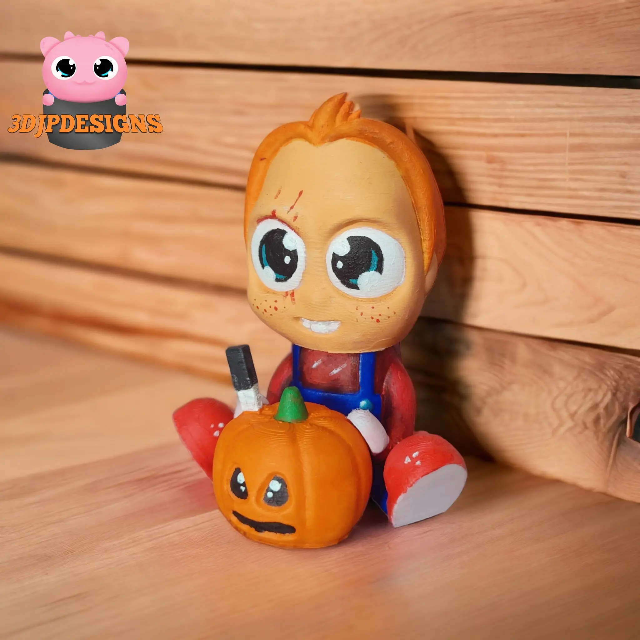 Other STL Download - CHUCKY CUTE DECORATION PIECEby 3DJPDESIGNS