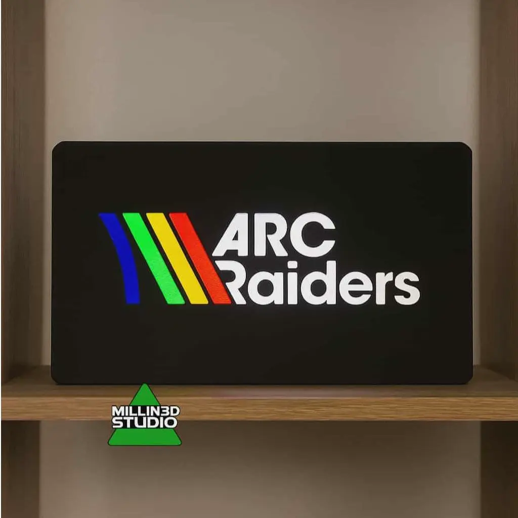 3D Printer Files | 3MF File | ARC RAIDERS Lightbox Video Game Get that ...