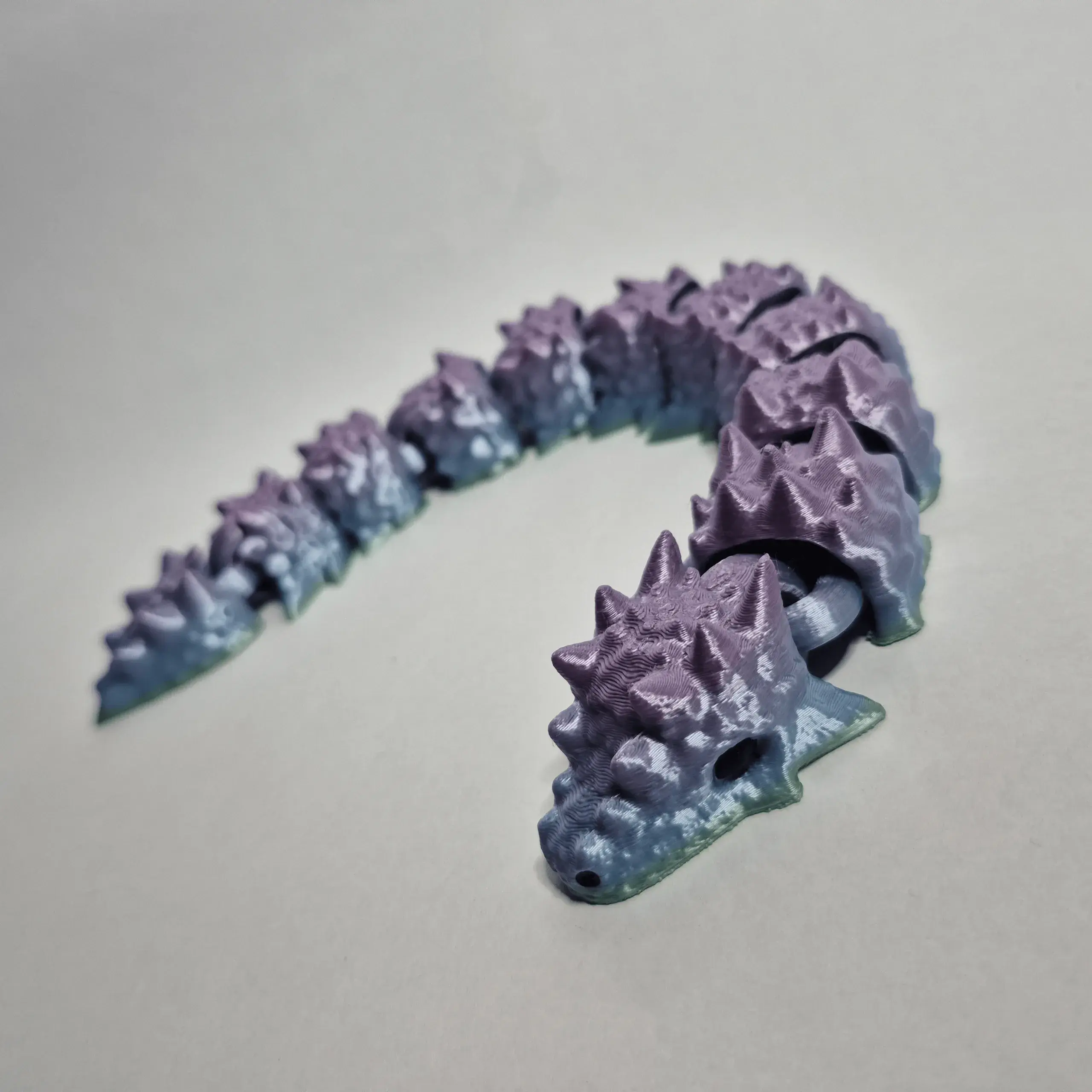 3D Printer Files | 3MF File | Articulated Soft Spike Dragon | Creality ...
