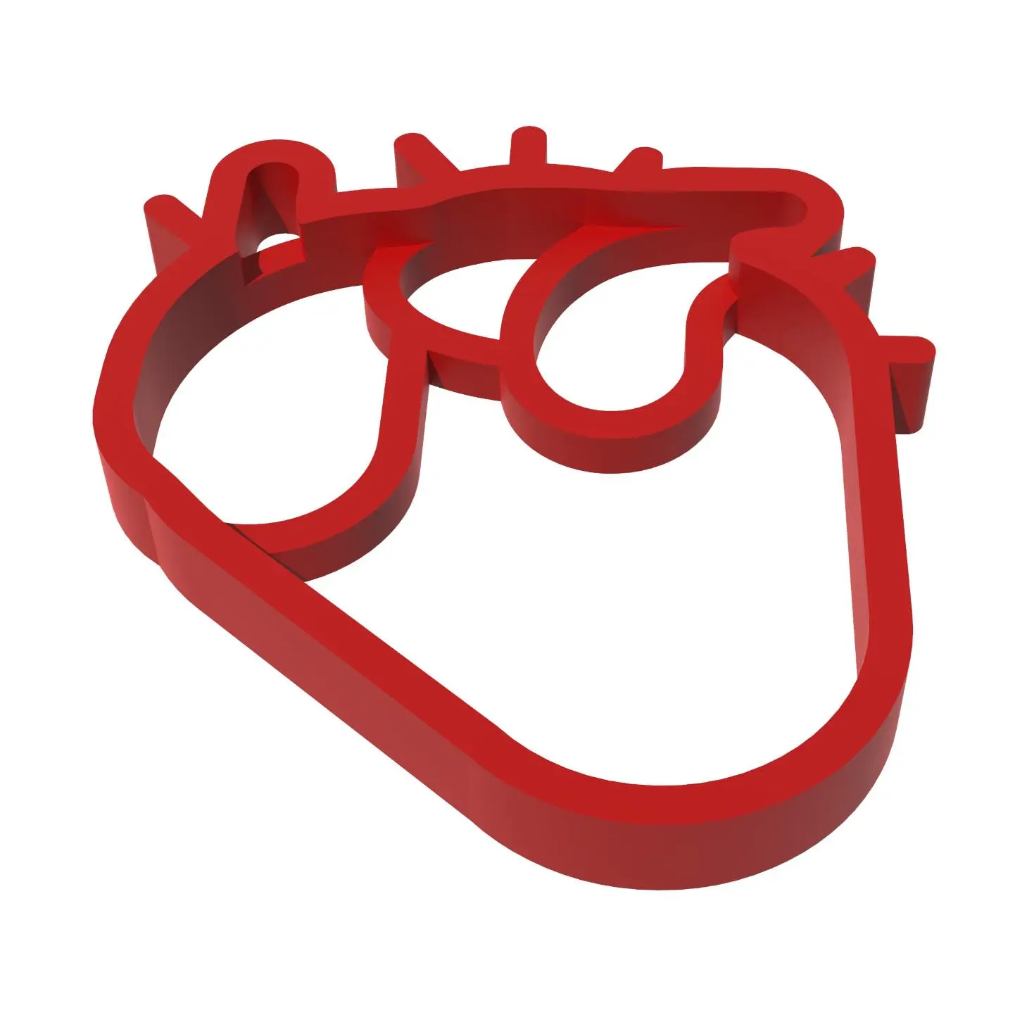 3D Printer Files | 3MF File | Human Heart Cookie Cutter | Creality Cloud