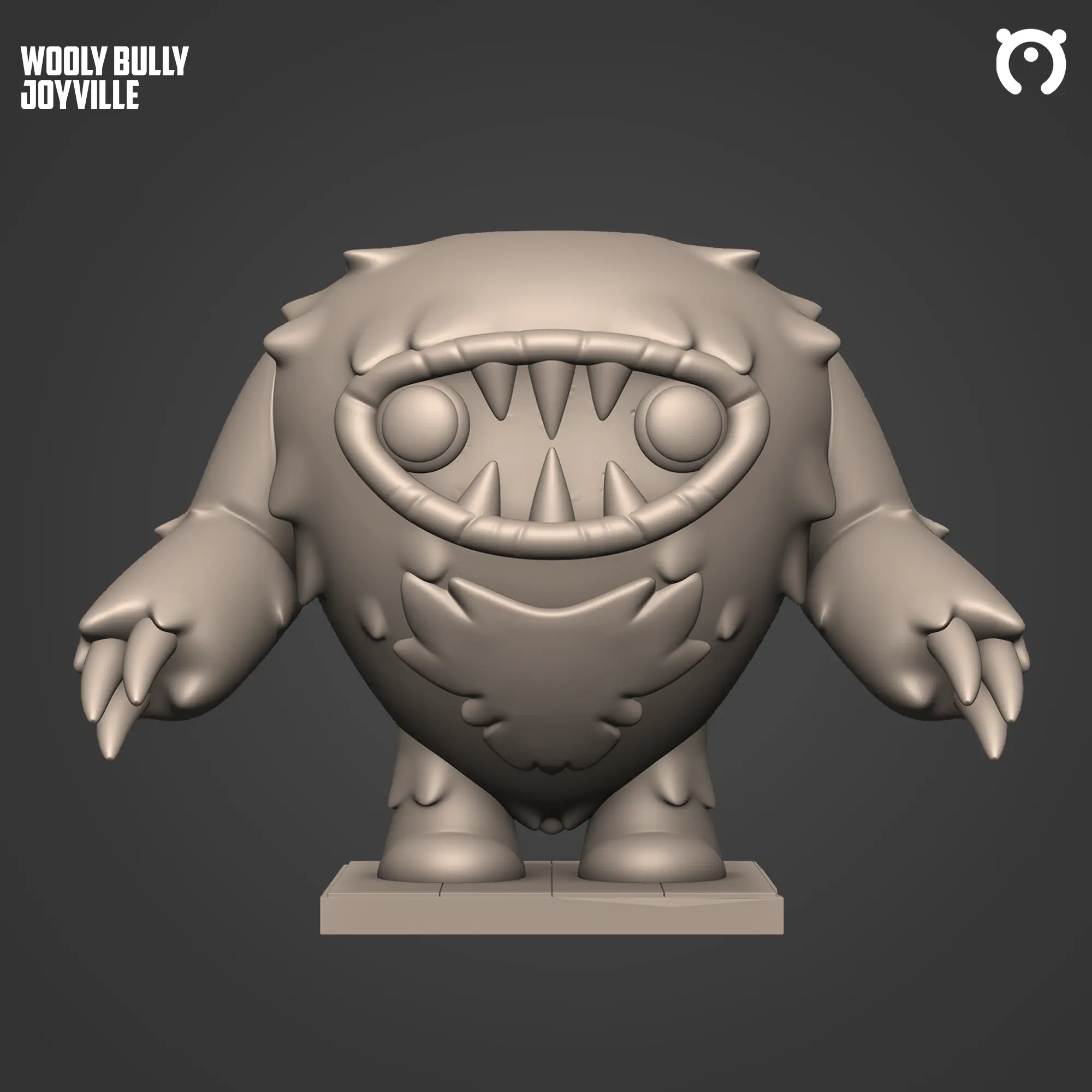 Characters & Creatures STL Download - Wooly Bully - Joyvilleby Gom3D