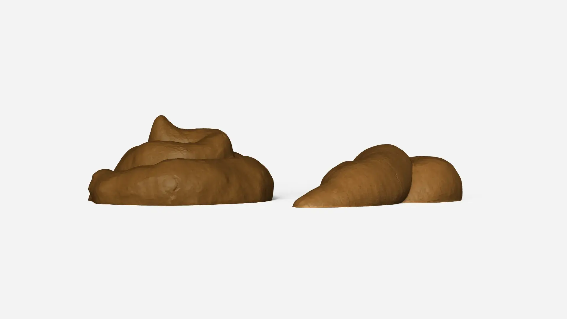 Other STL Download - 02 Fake Dog Poops - Funny Prank STLby guisommer
