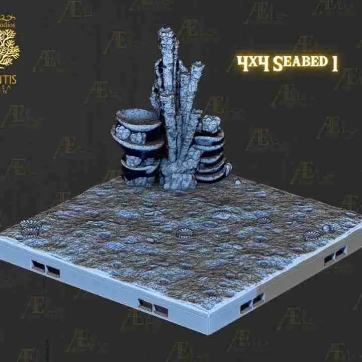 3D Printer Files | 3MF File | AEATLN0 – Atlantis Free Dive | Creality Cloud