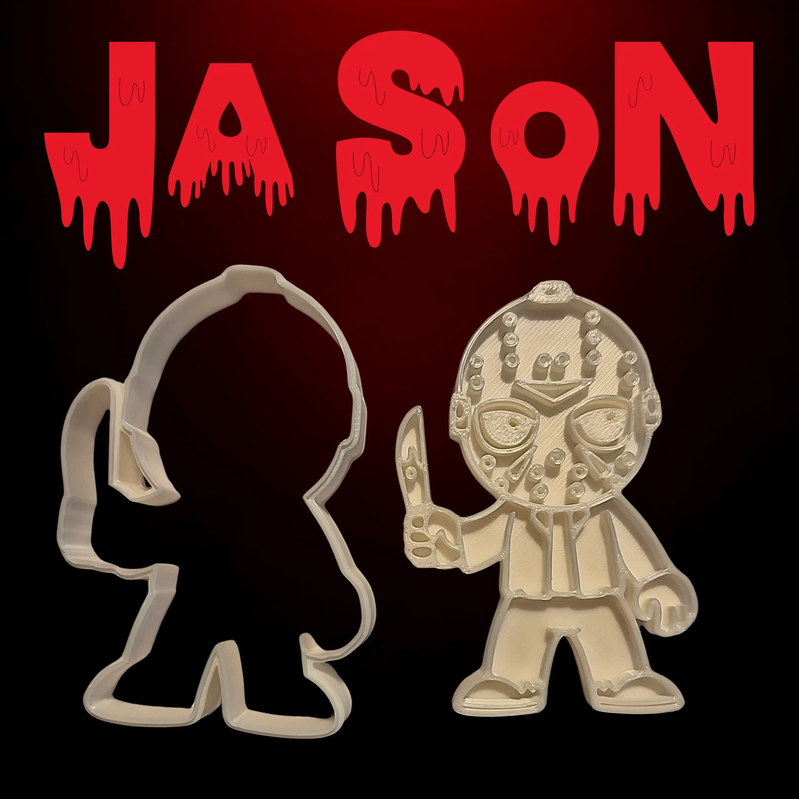 Free Other STL Download - Jason Friday The 13th Cookie Cutter ...