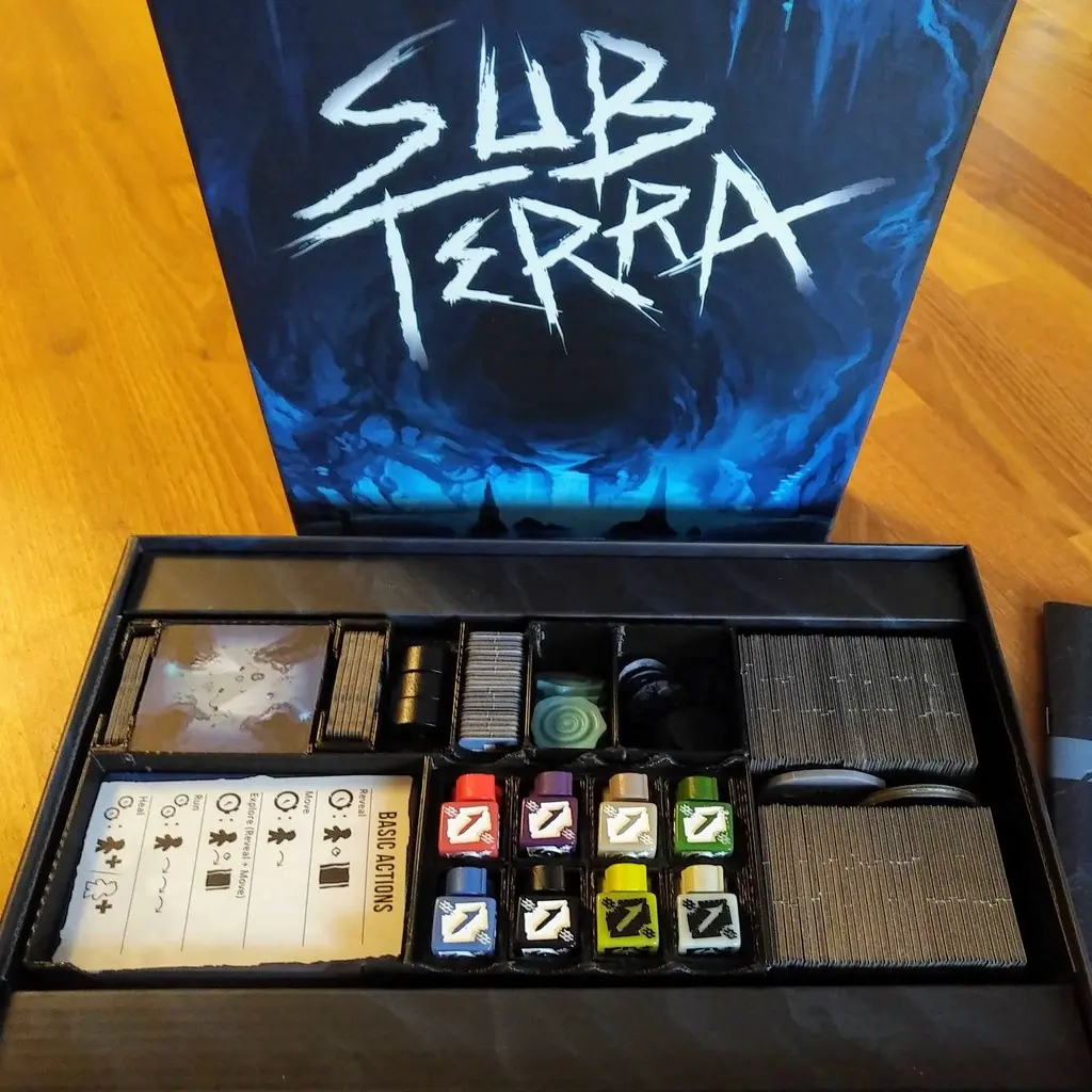 Free Board Games & Card Games STL Download - Sub Terra Organizerby SMT_M 🦊