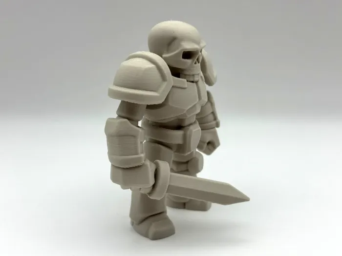 3D Printer Files | 3MF File | Skeletal Sword Golem | Creality Cloud