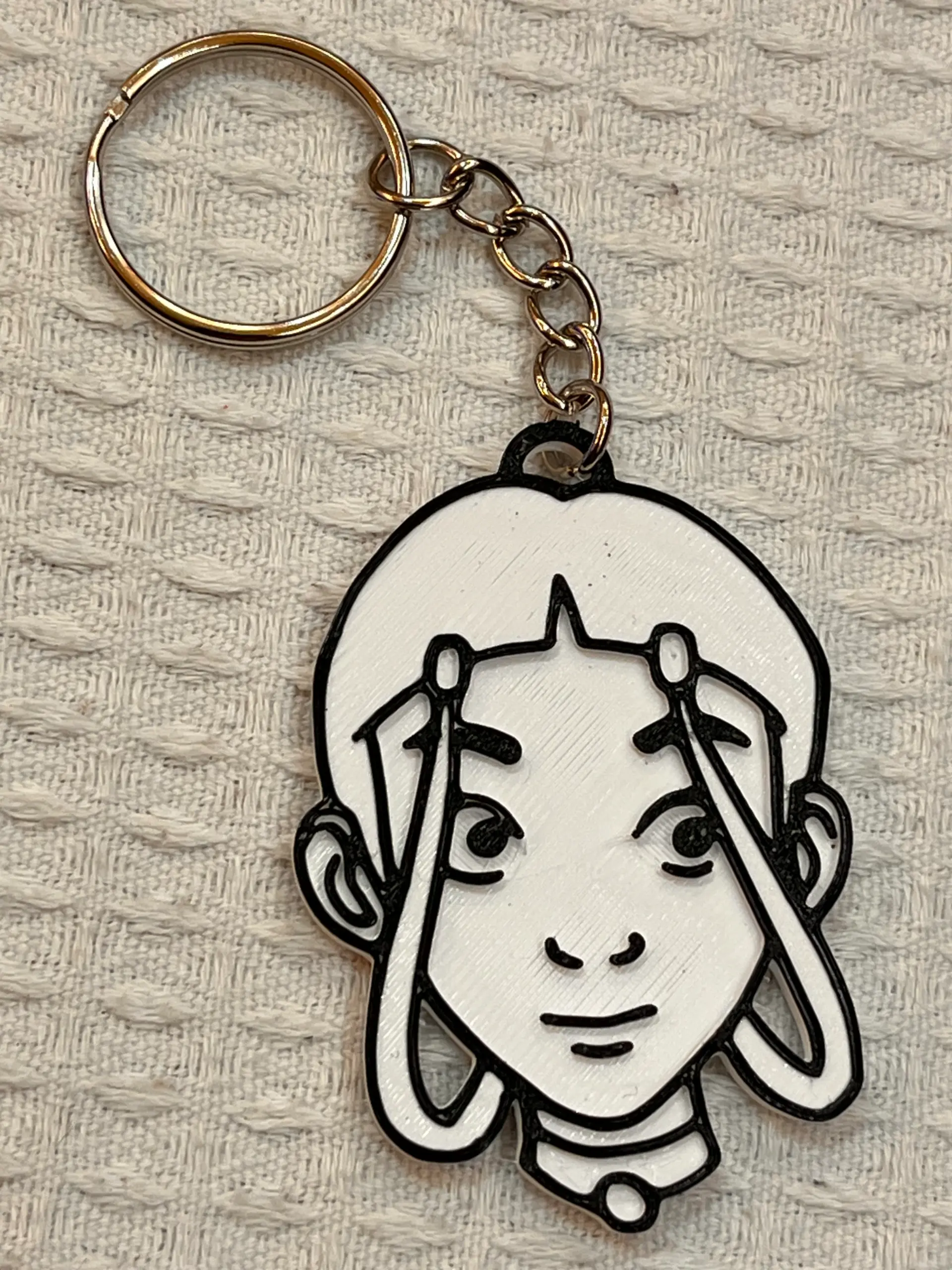 3D Printer Files | 3MF File | Keychain Katara (Avatar) | Creality Cloud