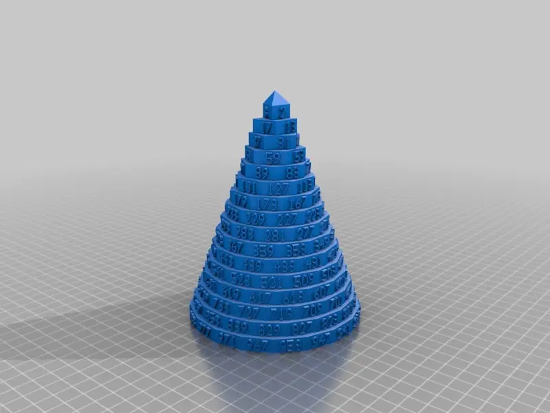 3D Printer Files | 3MF File | Three Towers of Primes | Creality Cloud