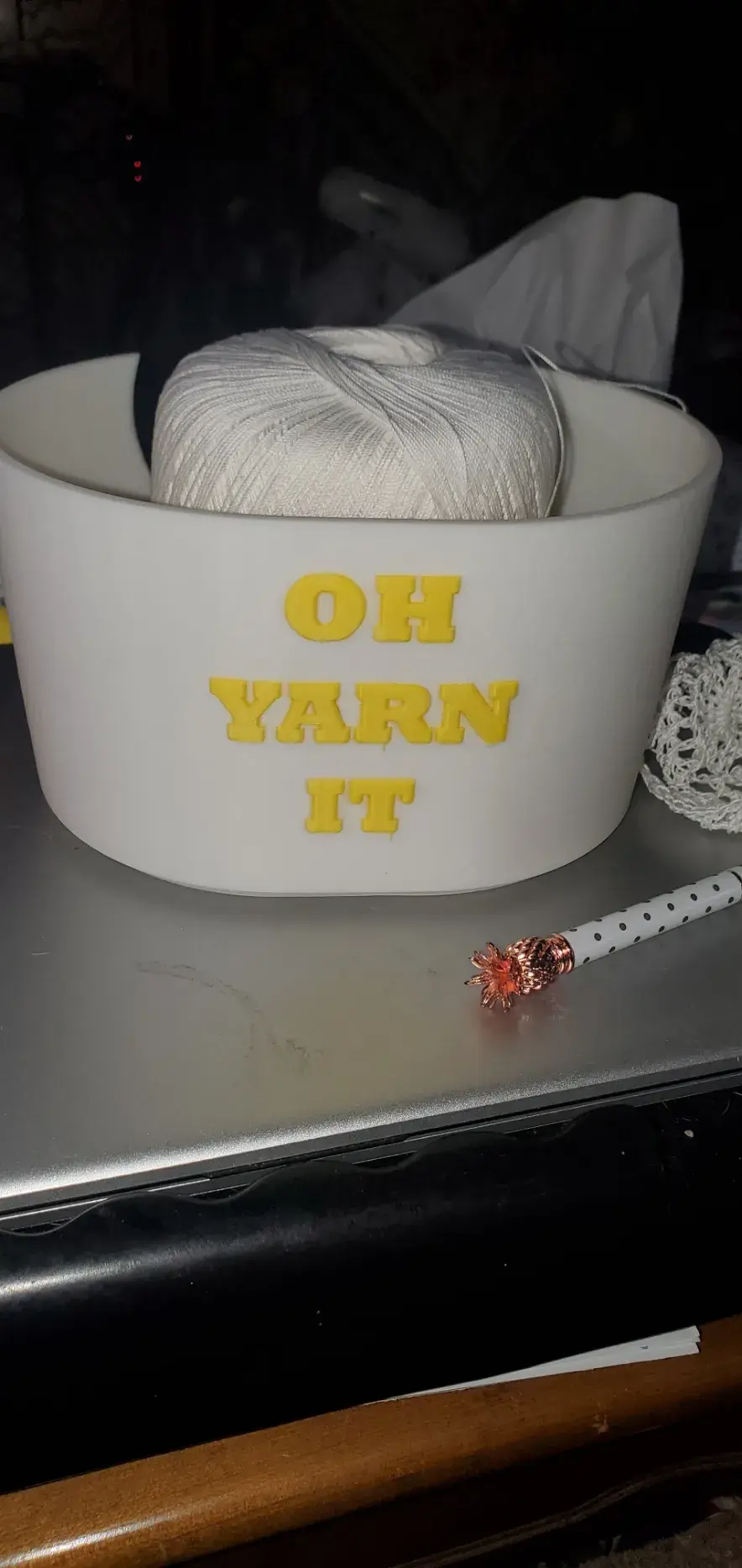 3D Printer Files | 3MF File | Oval Yarn Bowl, | Creality Cloud