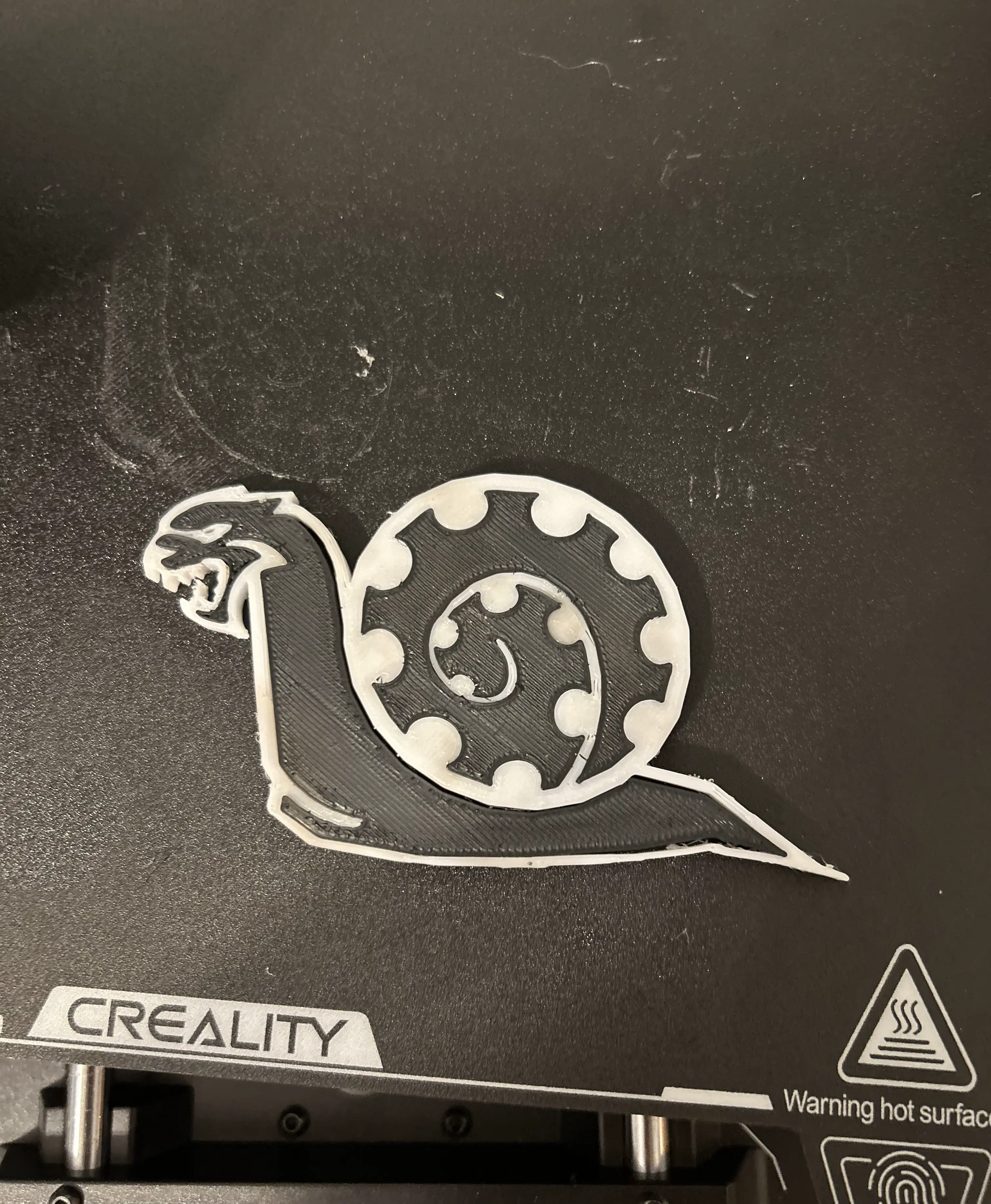 Badges & Coins STL Download - Snailcat Car Badgeby VioletThePrinter