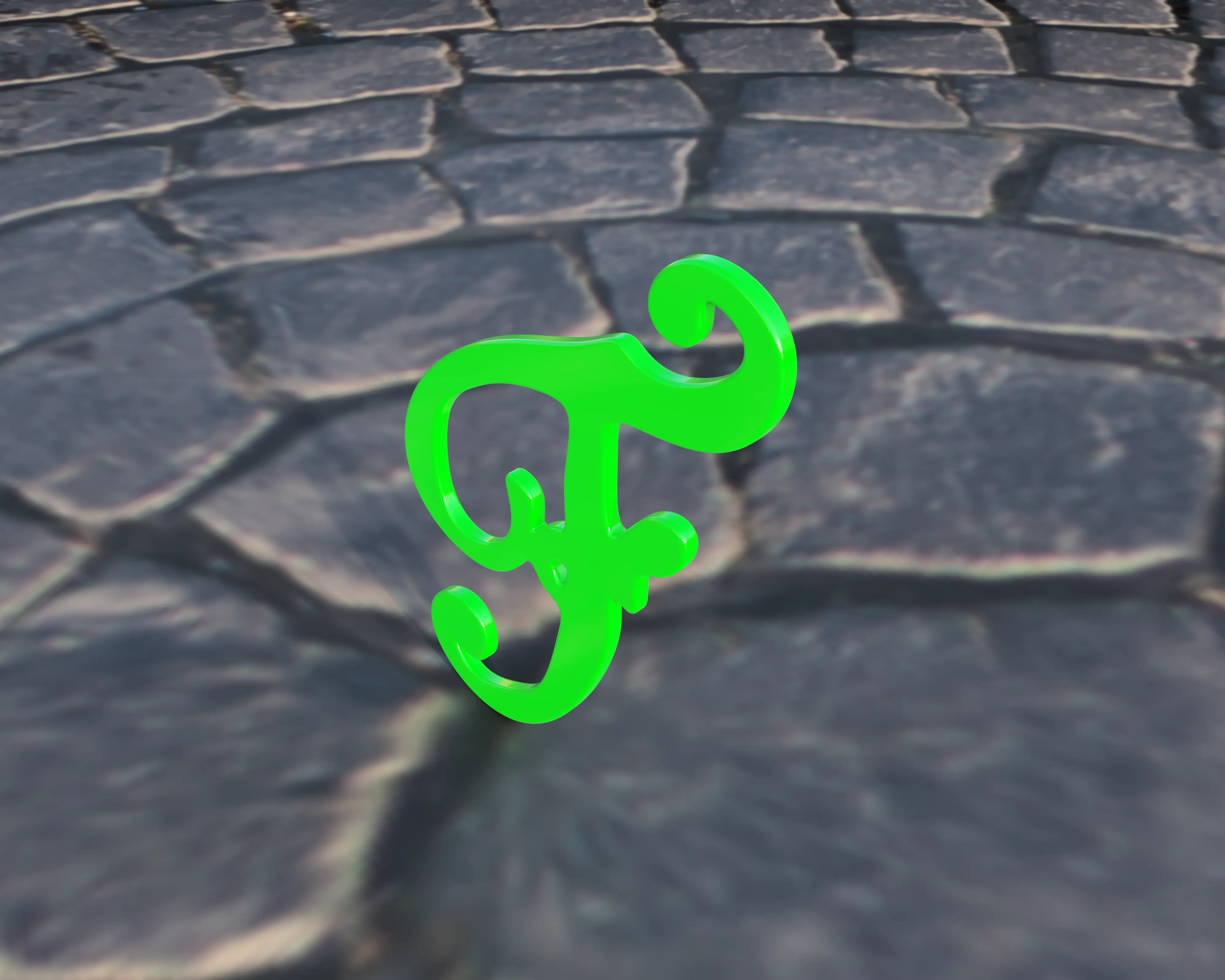 Free Home Decorations & Ornaments STL Download - Fridge Magnet letter F ...