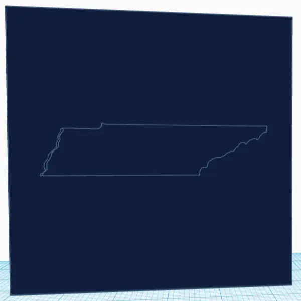 Digital Art STL Download - Tennessee Block Signsby Aviator Print Co