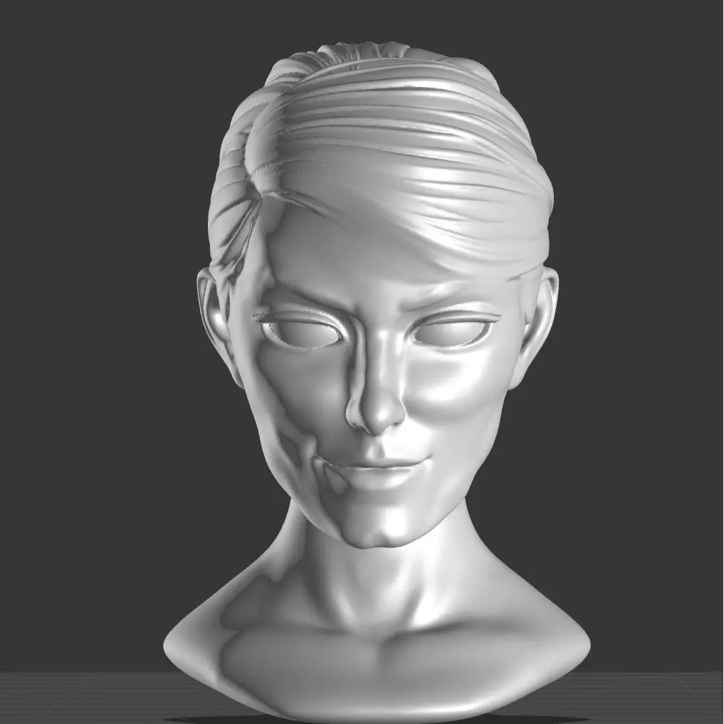 Free Other STL Download - Erika Female Faceby EllieS
