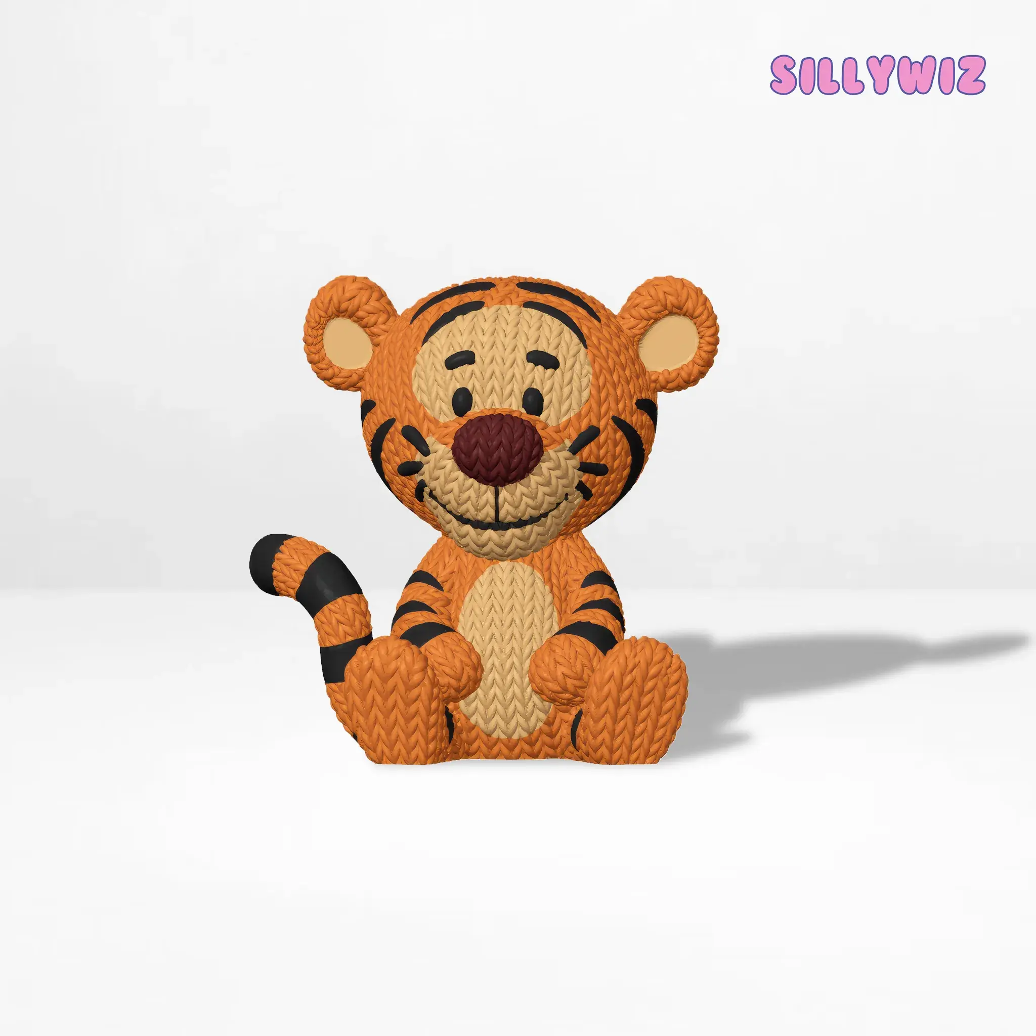 Characters & Creatures STL Download - Tigger from Winnie the Pooh ...