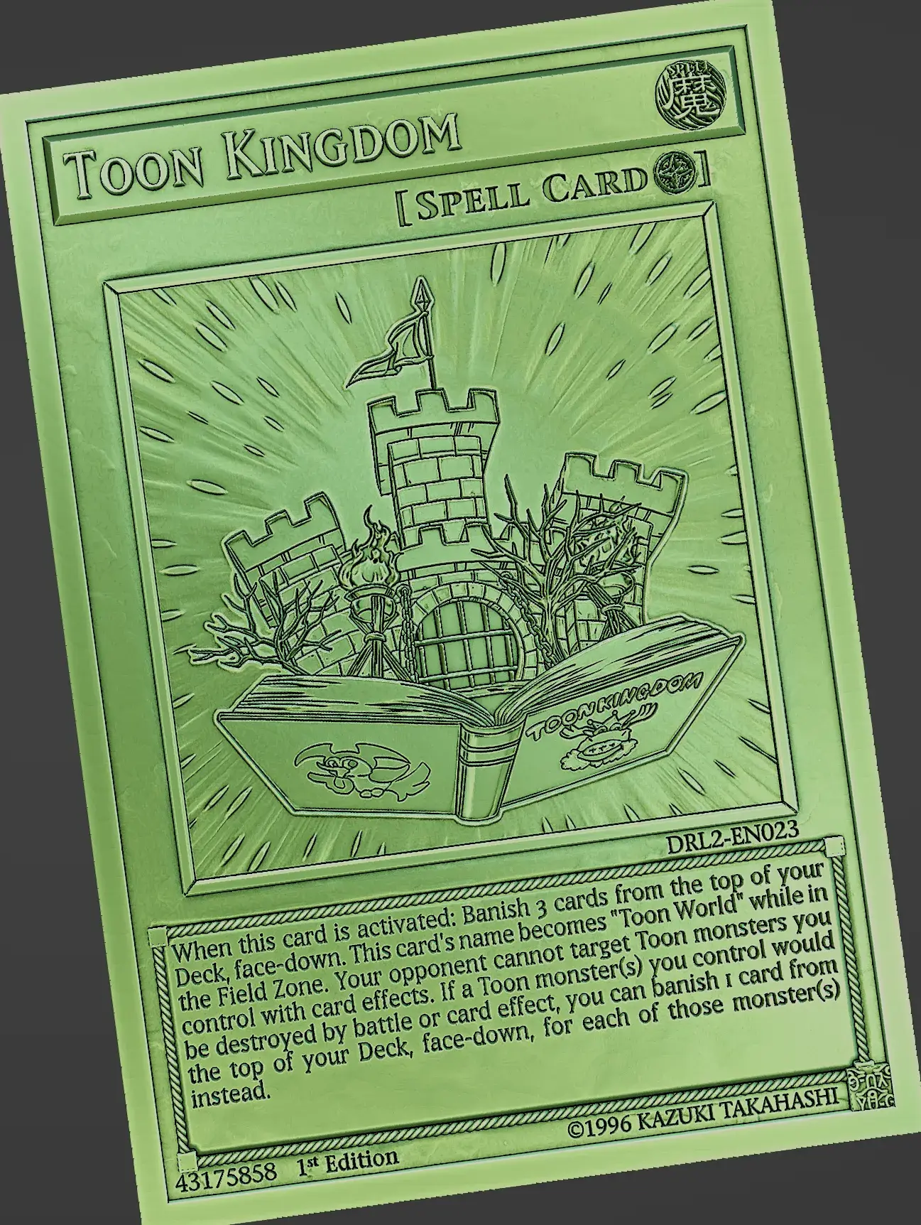 3D Printer Files | 3MF File | Toon Kingdom - yu-gi-oh! | Creality Cloud