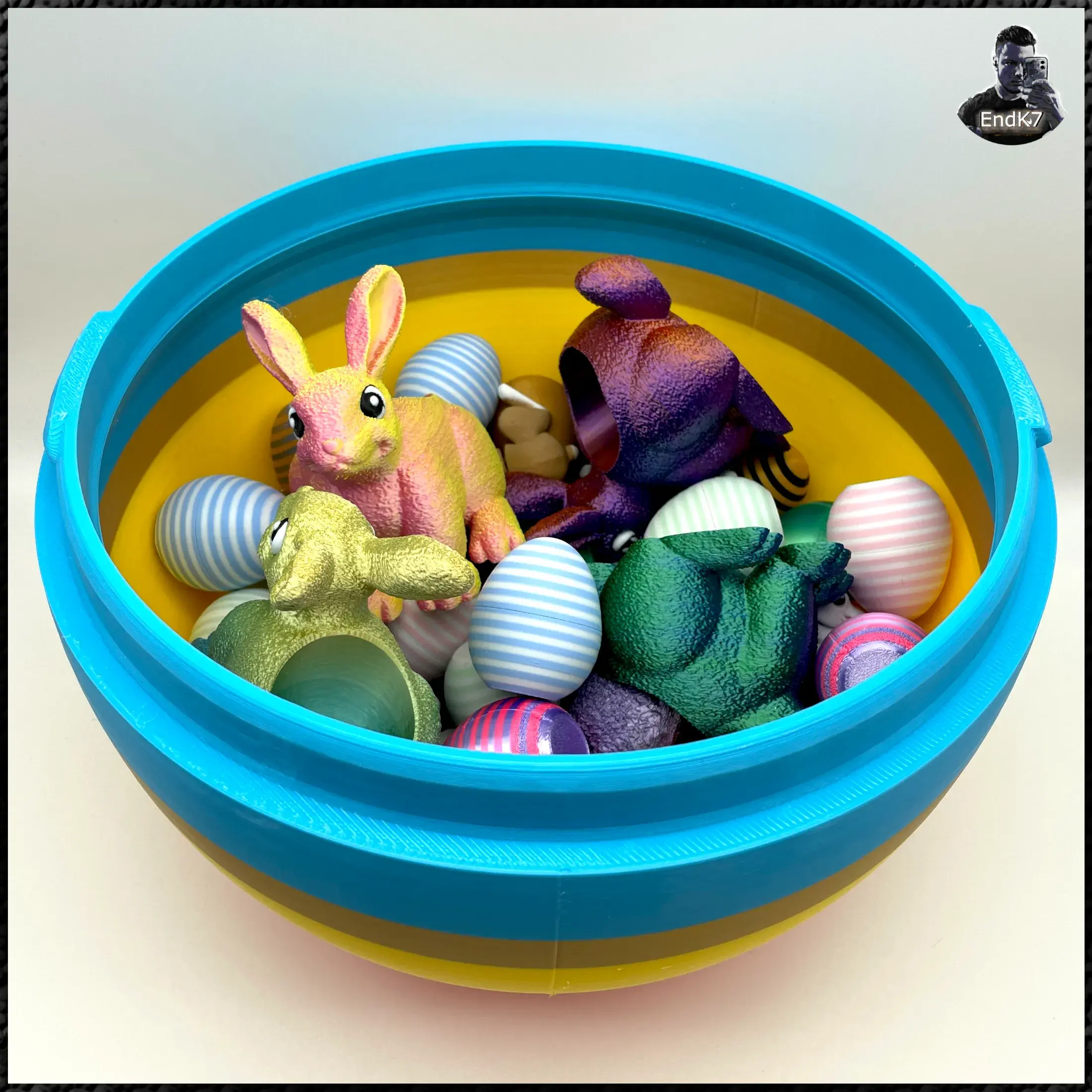 Other STL Download - Basic + Big Easter Egg containersby EndK7