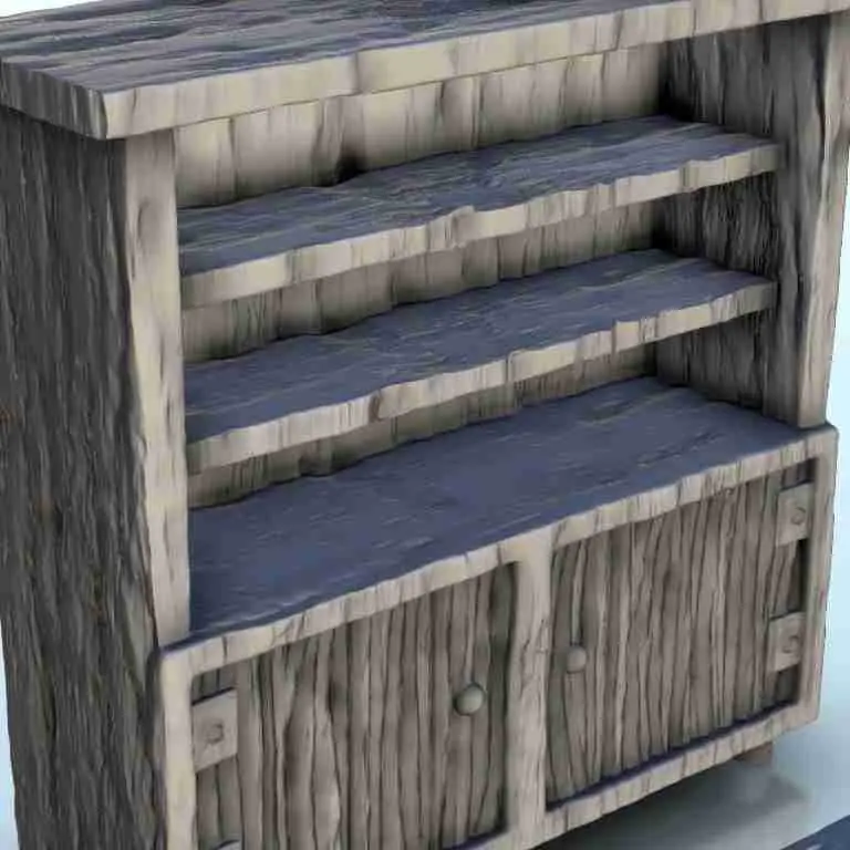 Other STL Download - Wooden interior furniture 5 - miniatures warhammer ...