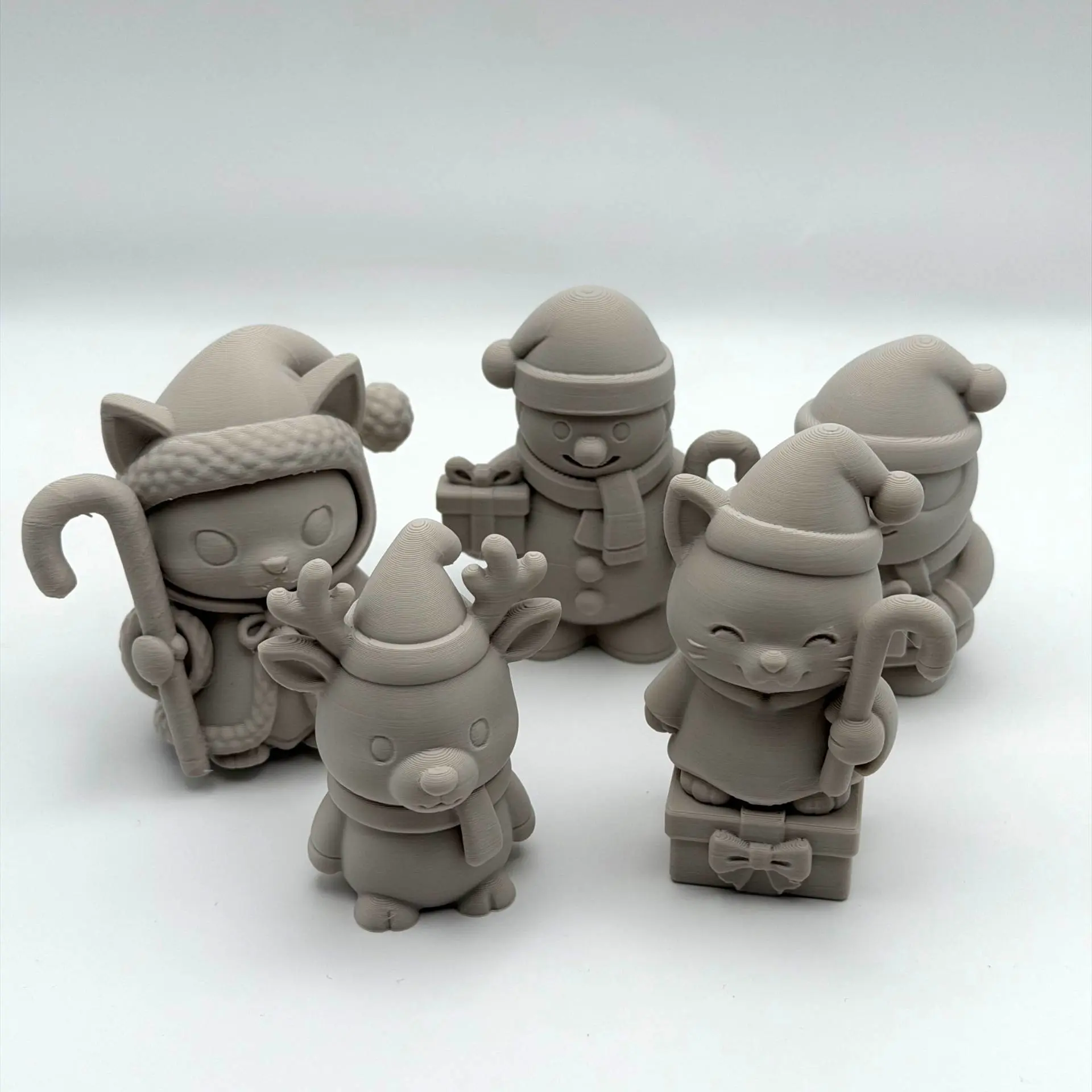 3D Printer Files | 3MF File | Christmas Figures Collection | Creality Cloud