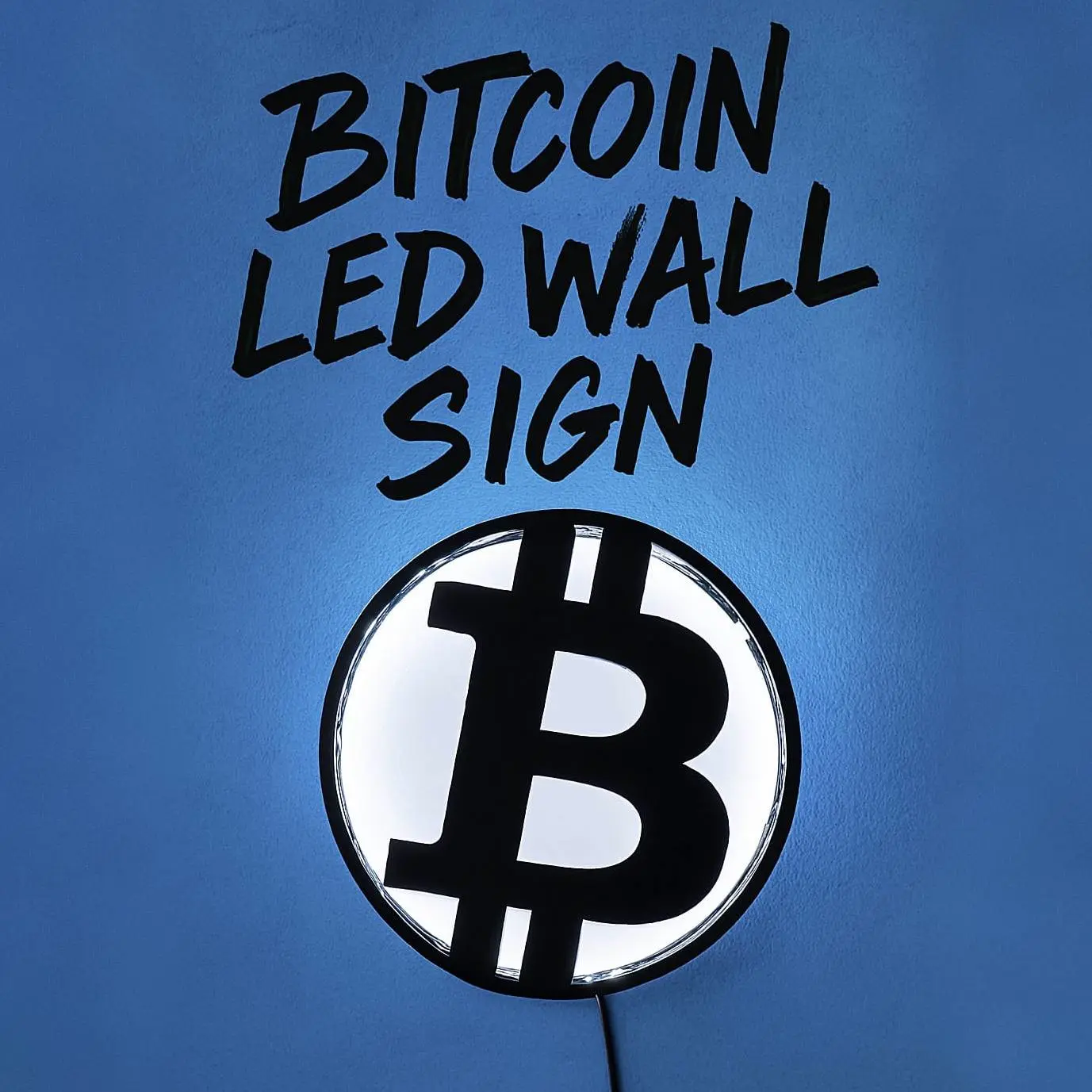 3D Printer Files | 3MF File | Bitcoin LED Wall Sign – Bitcoin Symbol ...