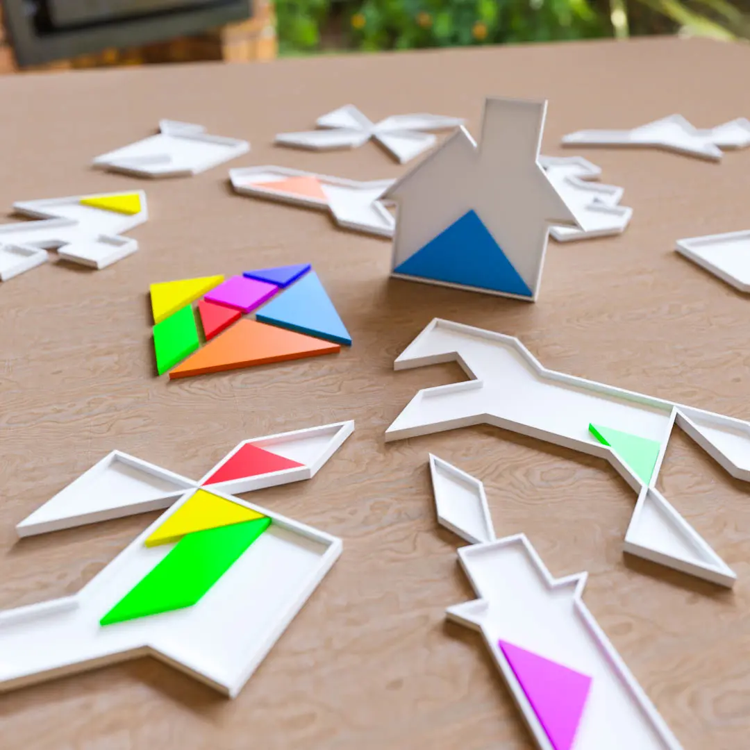 3D Printer Files | 3MF File | Tangram Puzzles | Creality Cloud