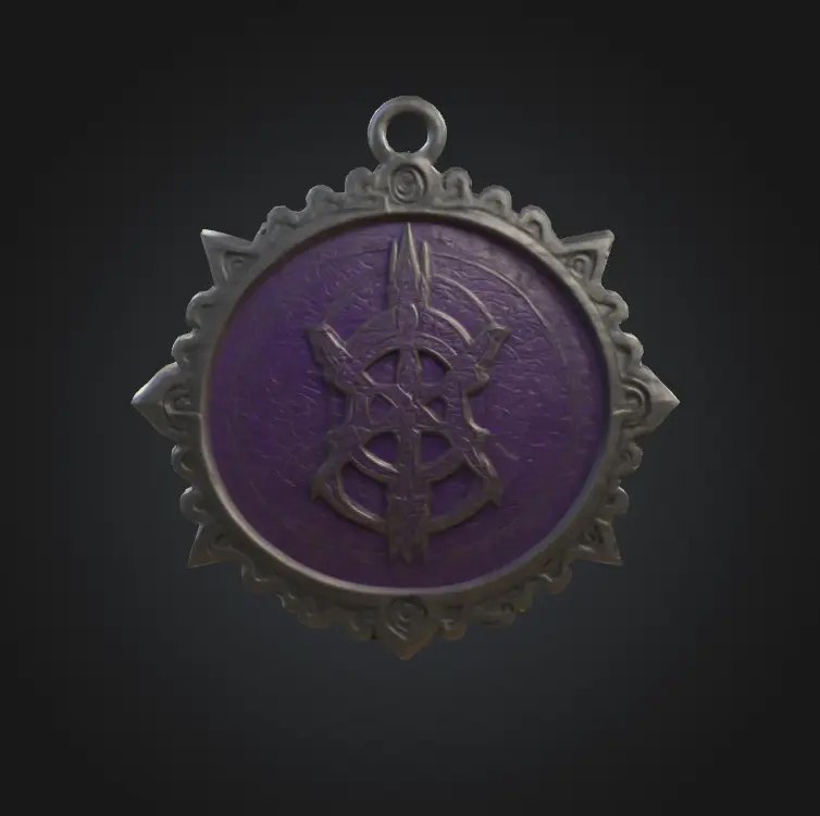 Jewelry & Accessories STL Download - Fullmetal Alchemist Amulet 2by Belial