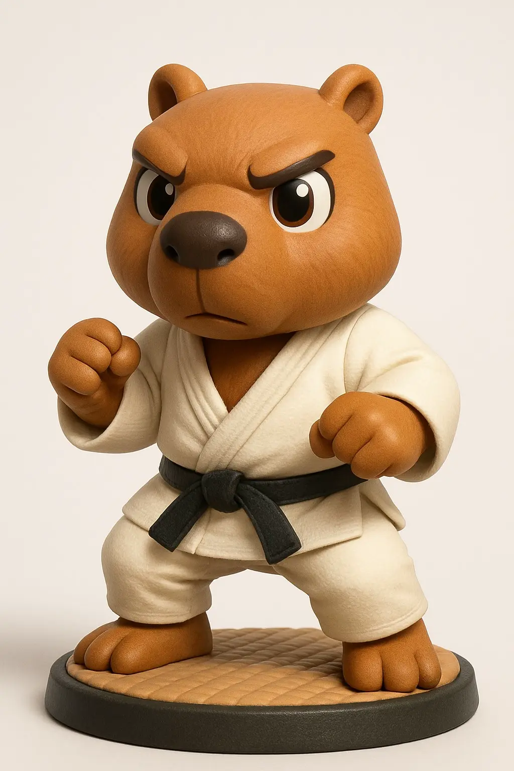 3D Printer Files | 3MF File | capivara judo/ coleção esportes ...