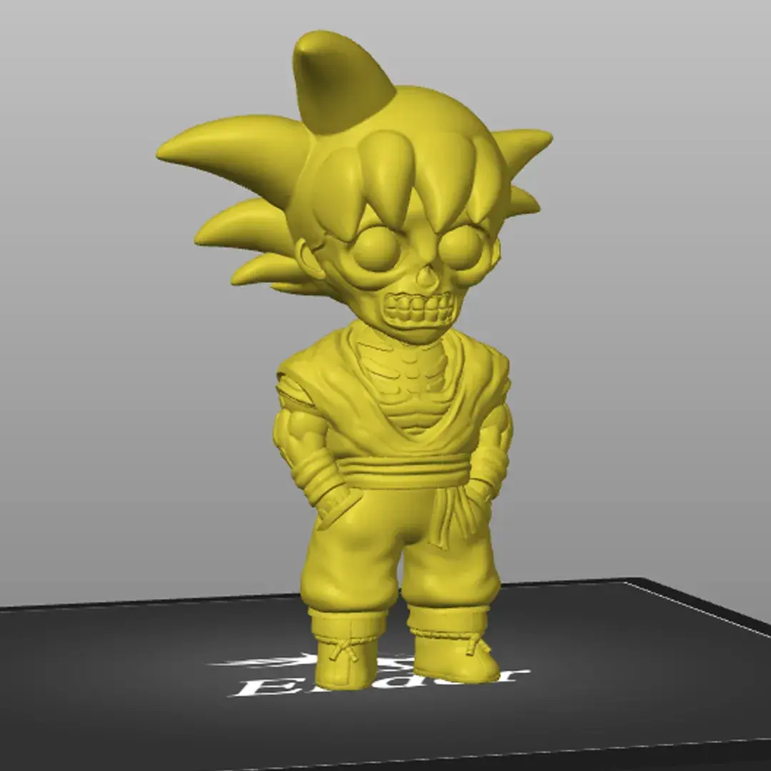 Cosplay STL Download - Skeleton Cosplay DBZ Gokuby Gioteya Designs