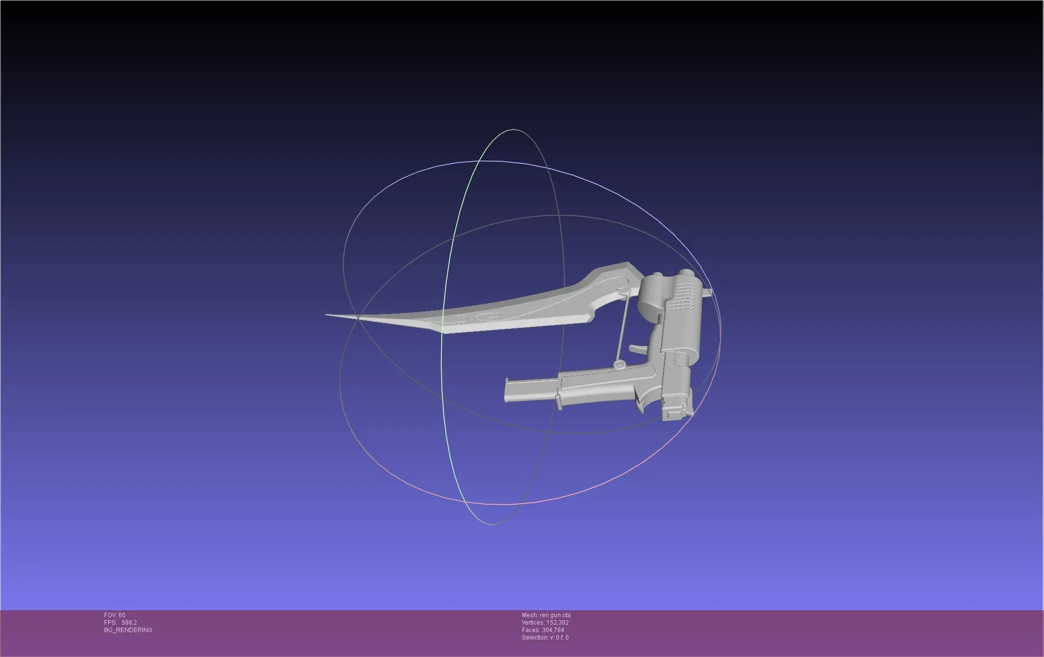 RWBY Ren Tabancası Temel Model | 3D modeller indir | Creality Bulutu