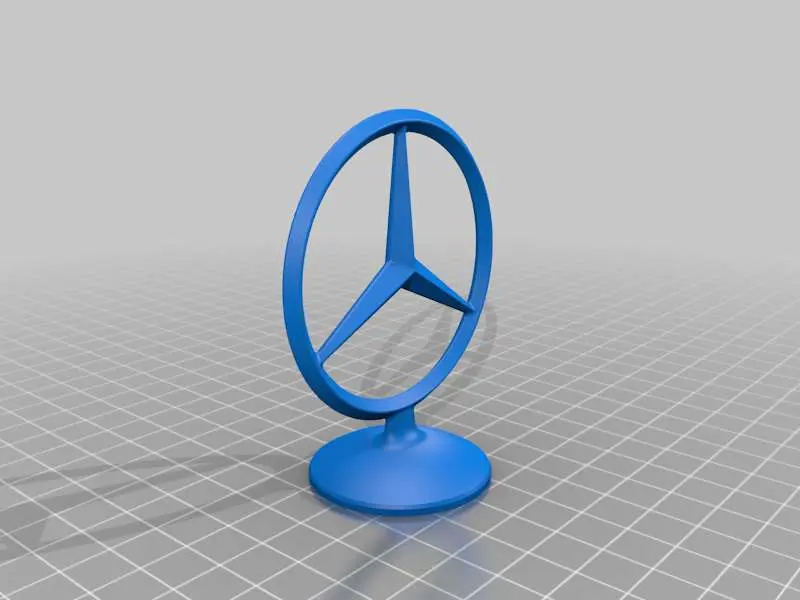 3D Printer Files | 3MF File | chaveiro Mercedes Benz | Creality Cloud