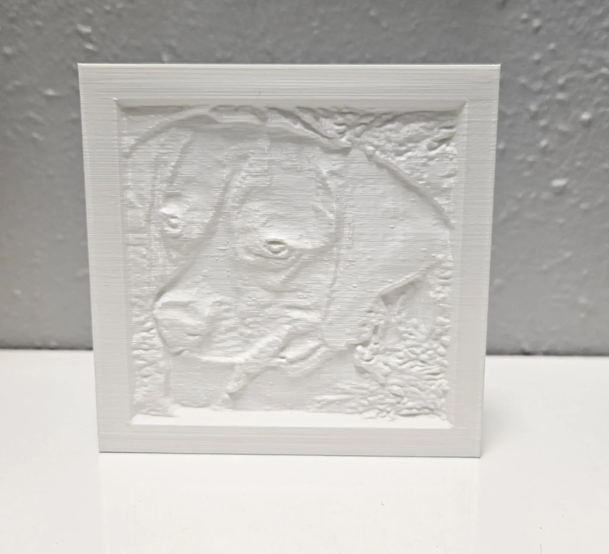 3D Printer Files | 3MF File | Litofania perro | Creality Cloud