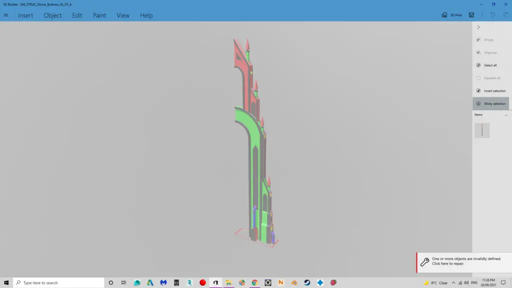 imp shrine - explode terrain sections - 3mf/fbx zips | 3D models ...