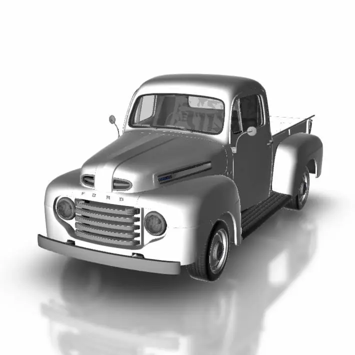 Other STL Download - Ford model F 1948by 3DCARSALON