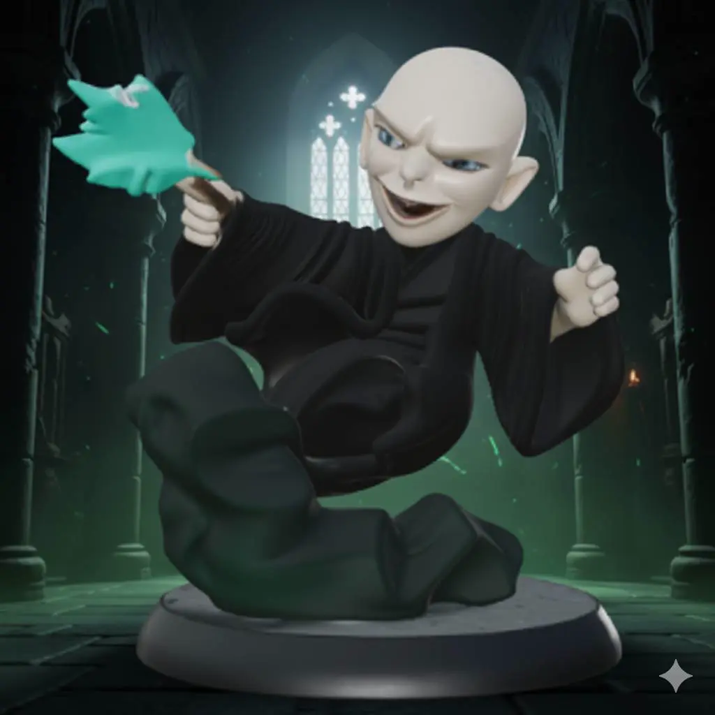 3D Printer Files | 3MF File | Harry Potter Lord Voldemort | Creality Cloud