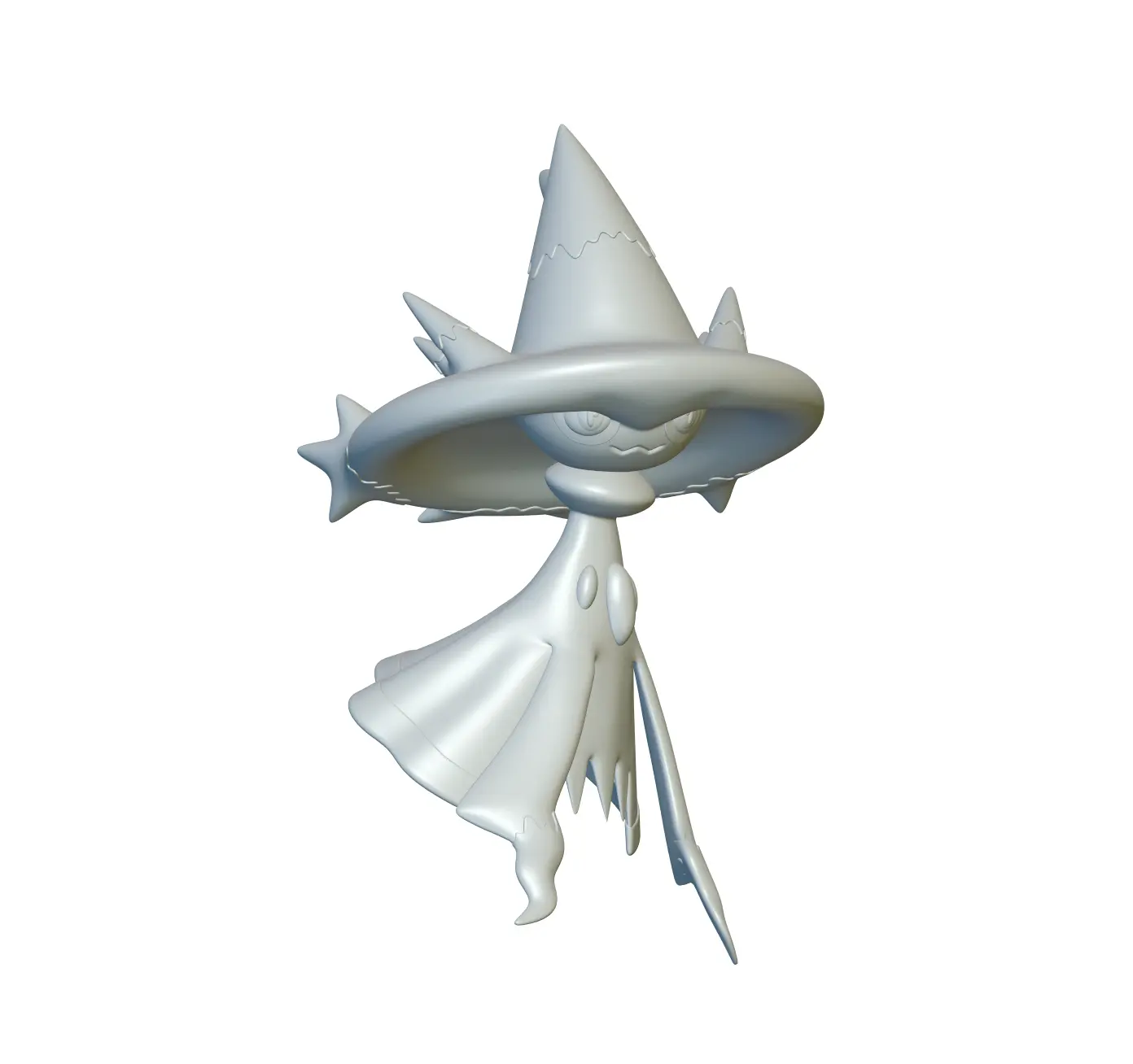Pokemon Mismagius #429 - Ready for 3D Printing! | 3D models download ...