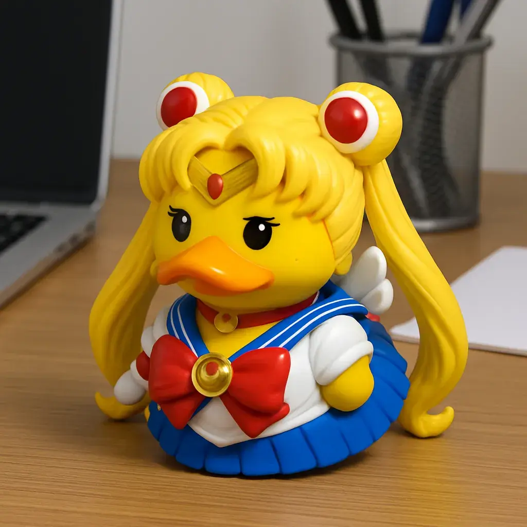 Other STL Download - Rubber Duck - Sailor Moon - Anime model - 3D ...
