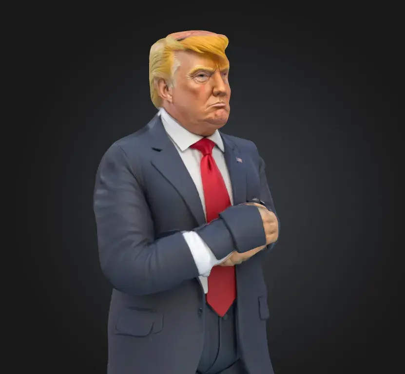 3D Printer Files | 3MF File | Donald Trump | Creality Cloud