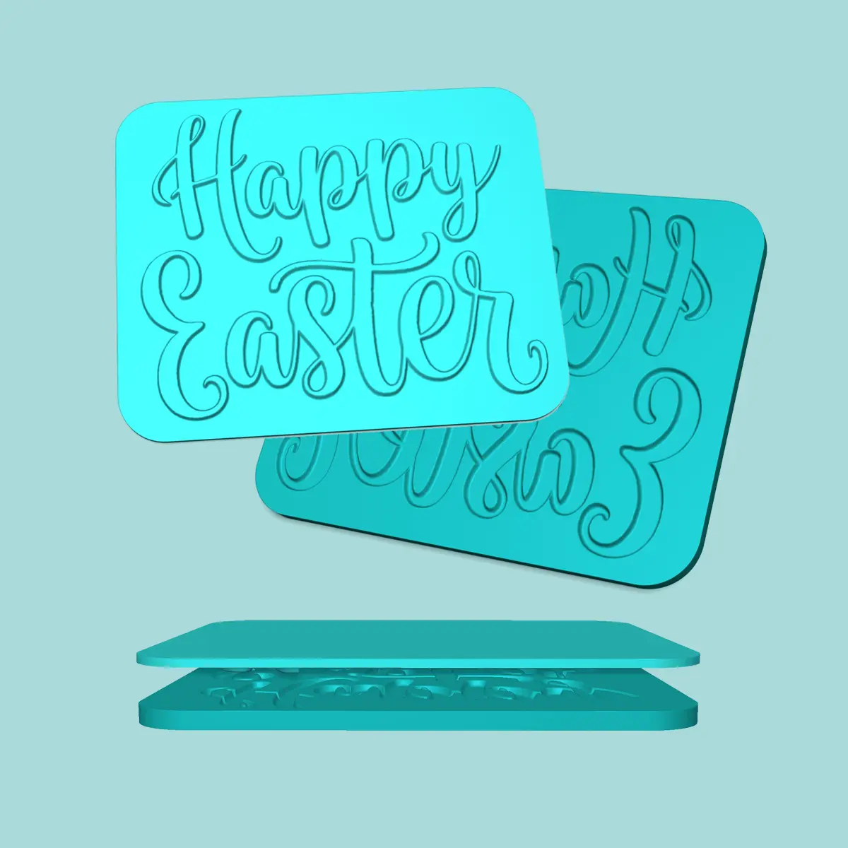 Other STL Download - Happy Easter - Phrase Mold - Maker Templateby ...