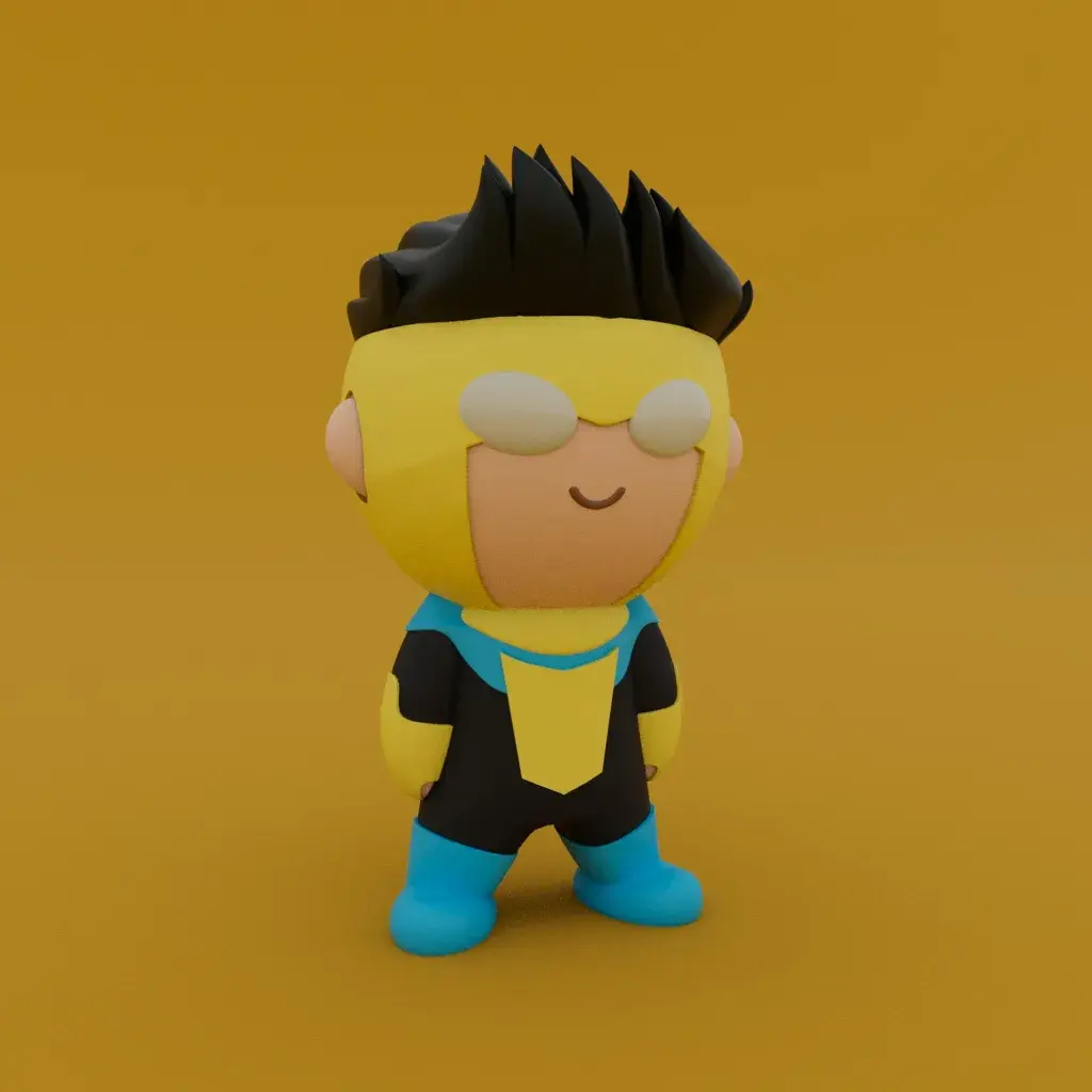Characters & Creatures STL Download - Cute Little Invincibleby ...