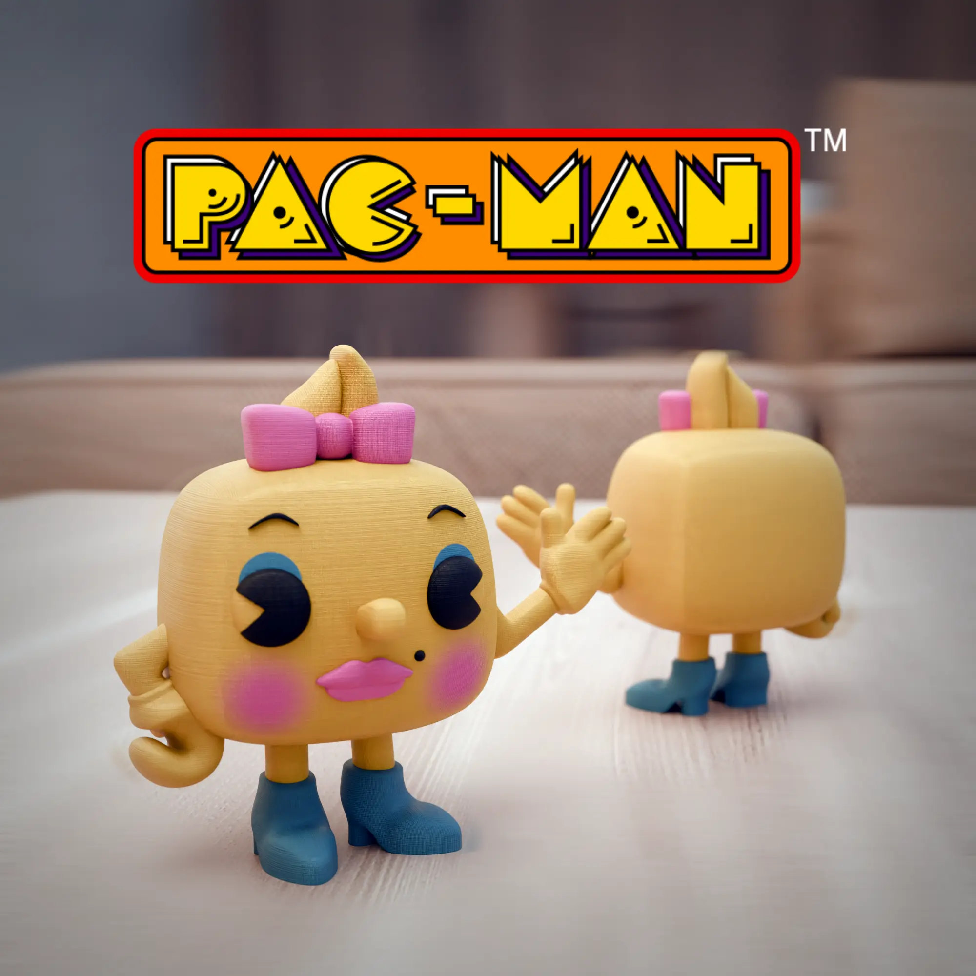 Other STL Download - MS PAC MAN FUNKO POPby Raffaellzito