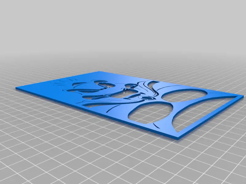 Free Digital Art STL Download - King K. Rool stencilby SMT_M 🦊