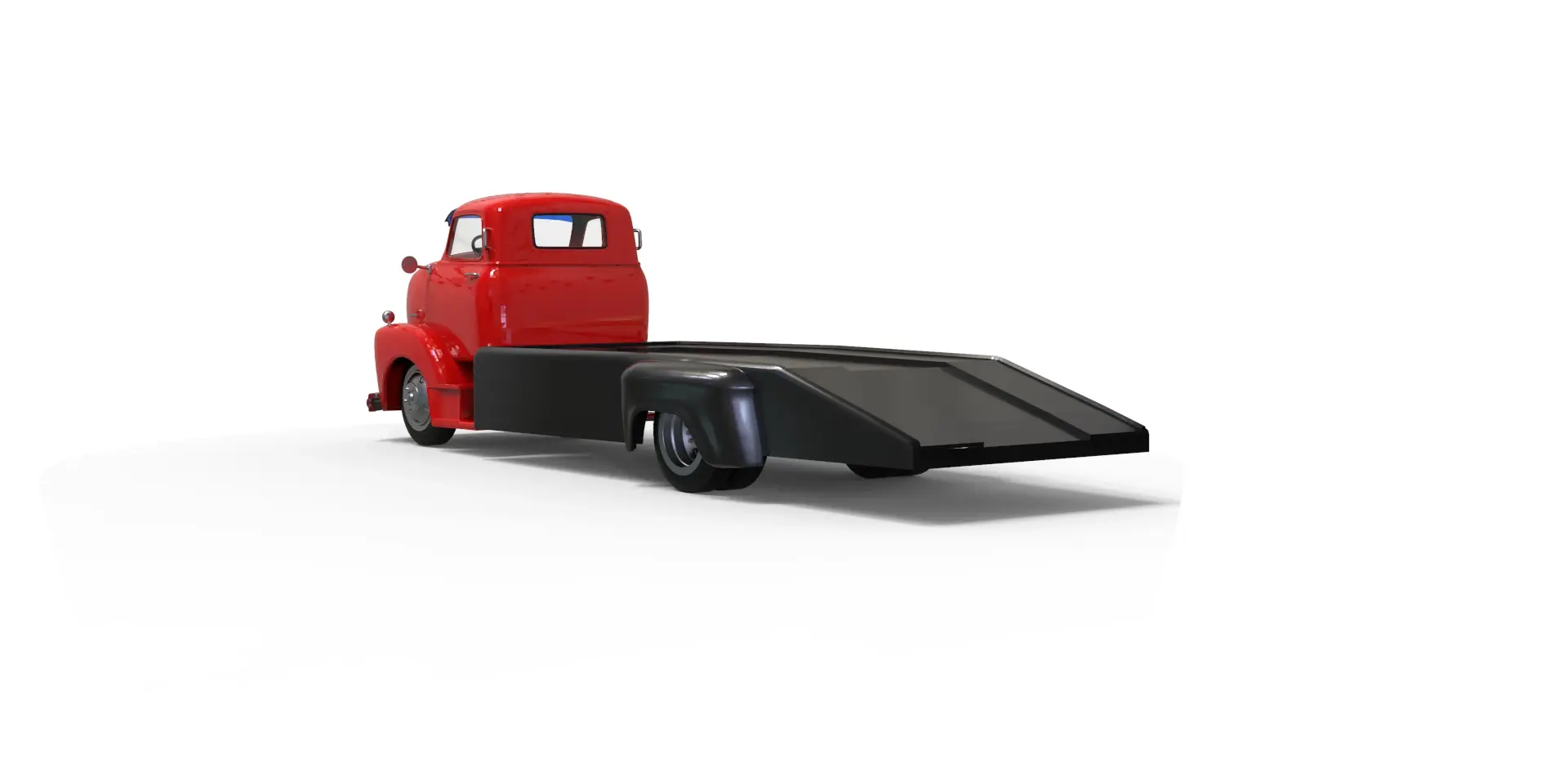 Other STL Download - Hauler Ramp Tow Truck COE toy wheels 3D print ...