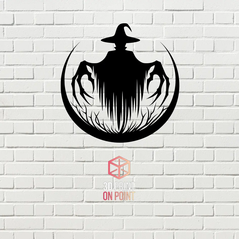 Free Digital Art STL Download - HALLOWEEN SCARECROW - 2D WALL ART #2by ...